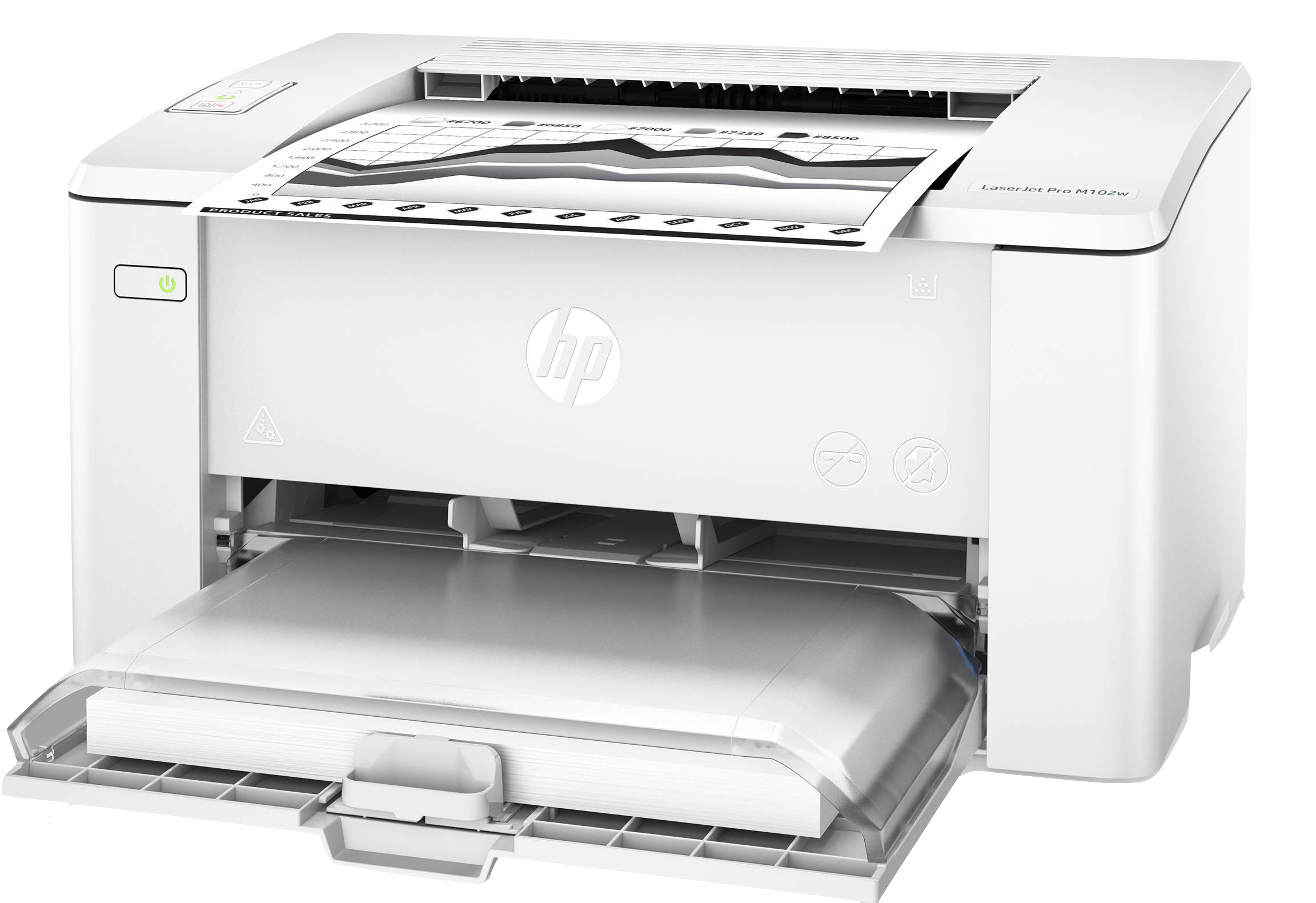 HP LaserJet Pro M102w Monochrome Laser Printer, G3Q35A – The Printer Depot